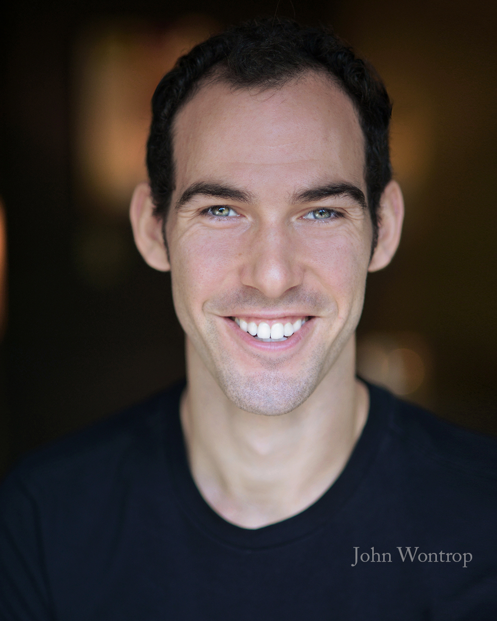 Headshot session for actor John Wontrop – Amy Jones Photography