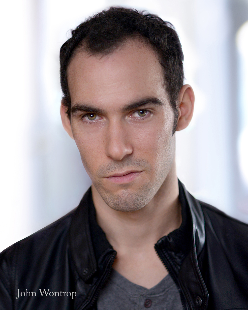 Headshot session for actor John Wontrop – Amy Jones Photography
